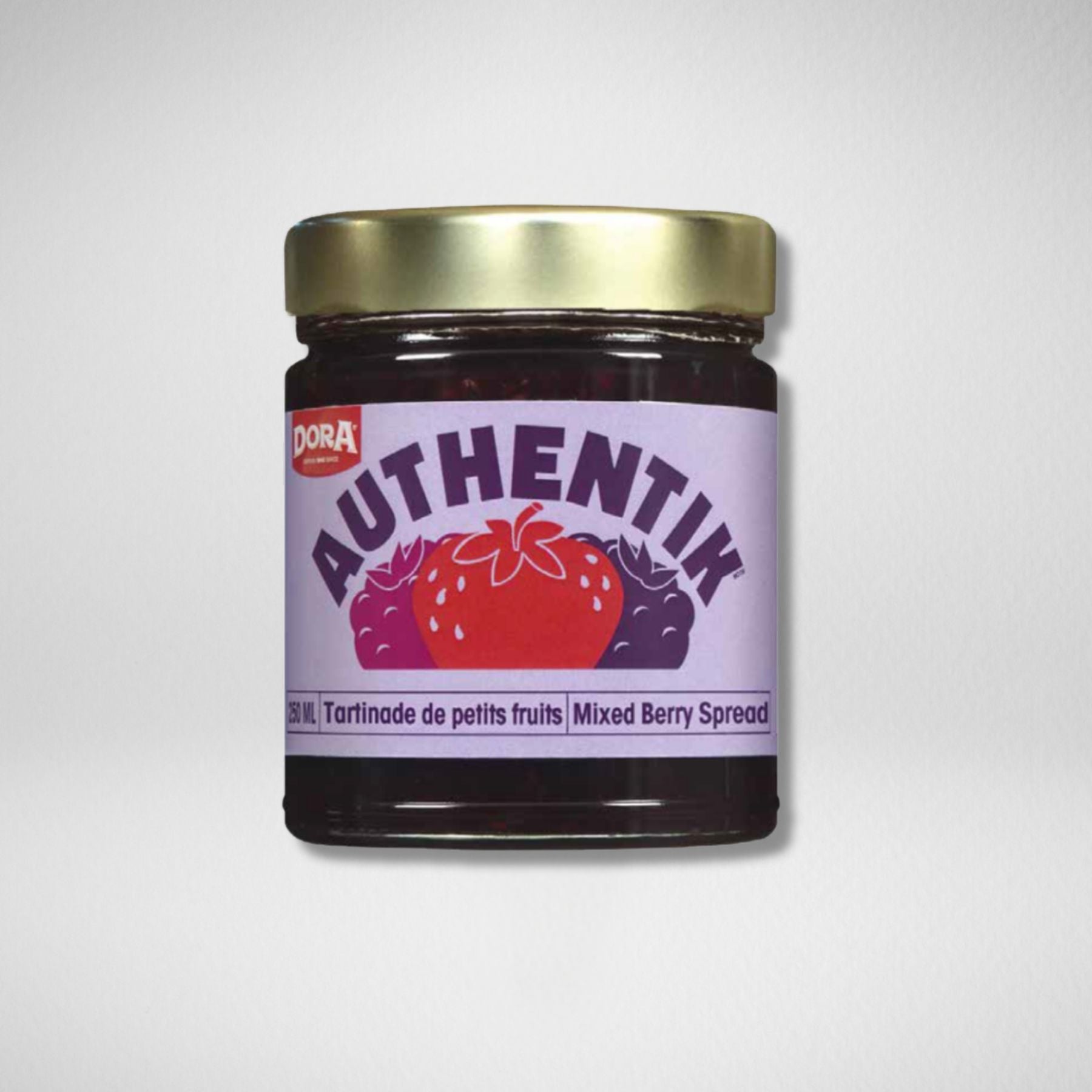 Mixed Berry Spread - Dora Authentik - 12 x 250ml – Aliment Snack